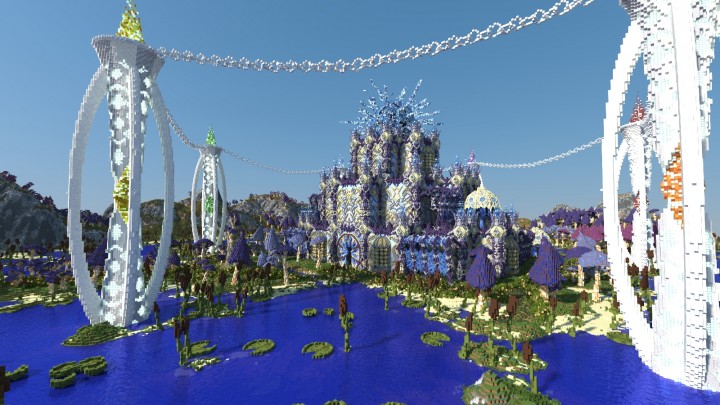 Winter's Sun Palace Minecraft Map