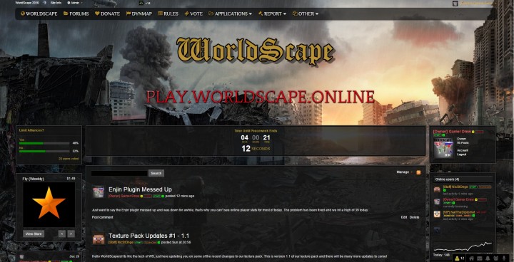 🌍 | WORLDSCAPE! | 🌍 - play.worldscape.online Minecraft Server