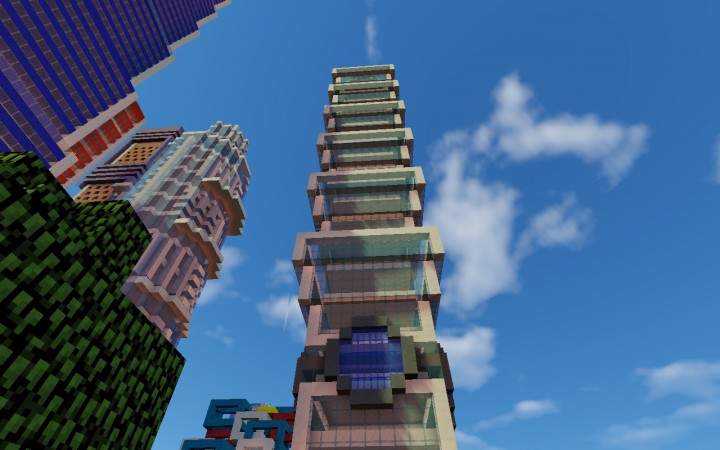 Taipei 101 Minecraft Map