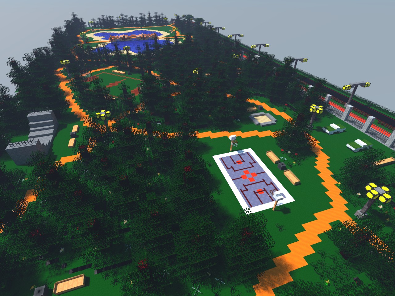 Glade - City Park Minecraft Map