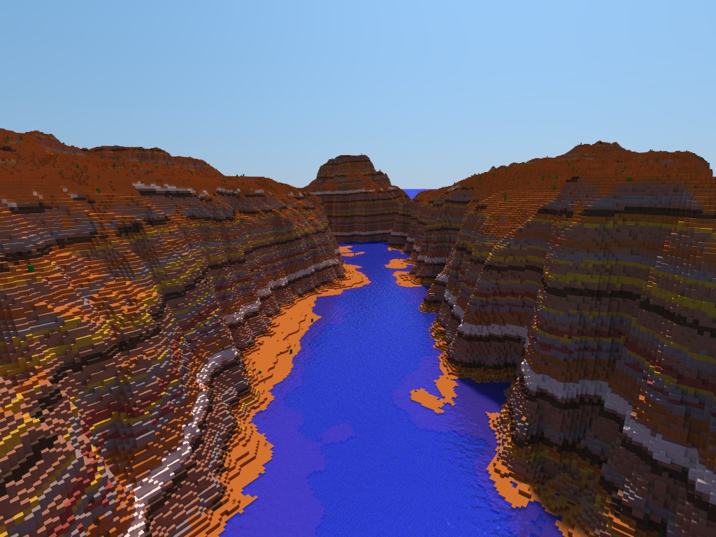 Canyon Test Minecraft Map