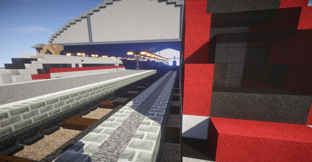 ModernCity - Train Station Minecraft Map