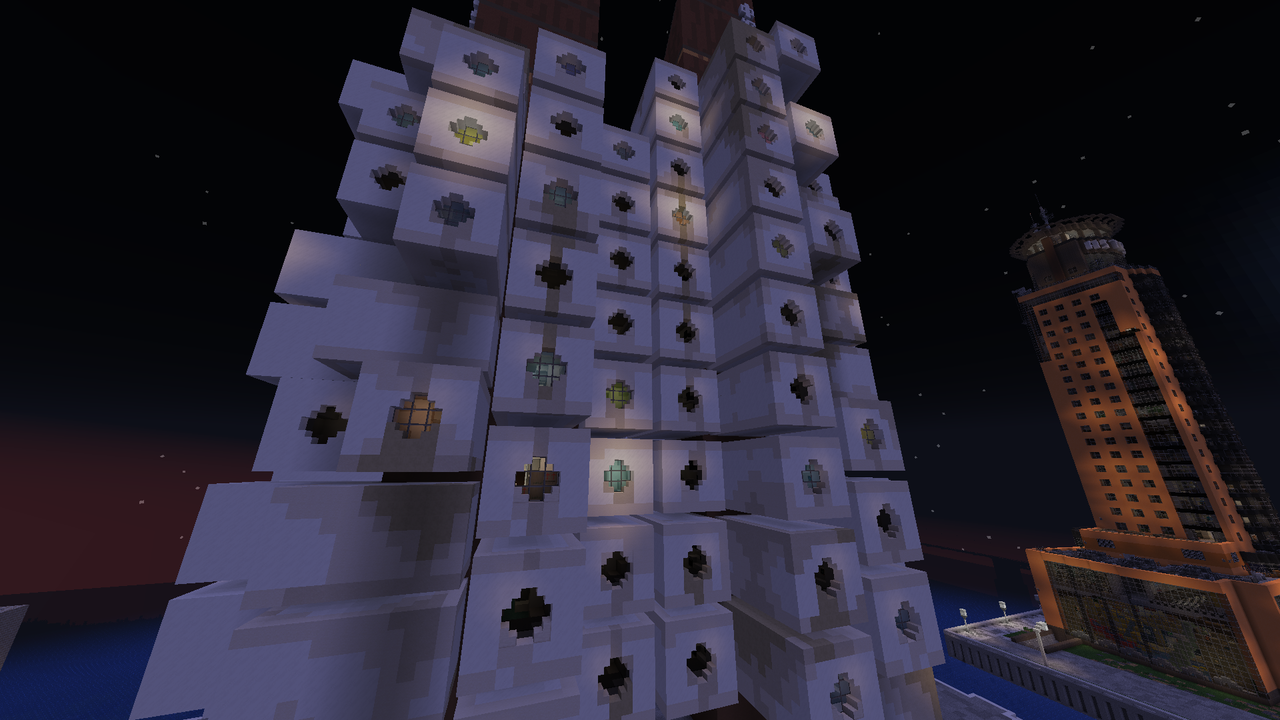 Nakagin capsule tower Minecraft Map