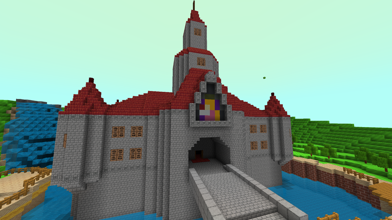 Mario 64 In Minecraft (WITH MODS) Minecraft Map