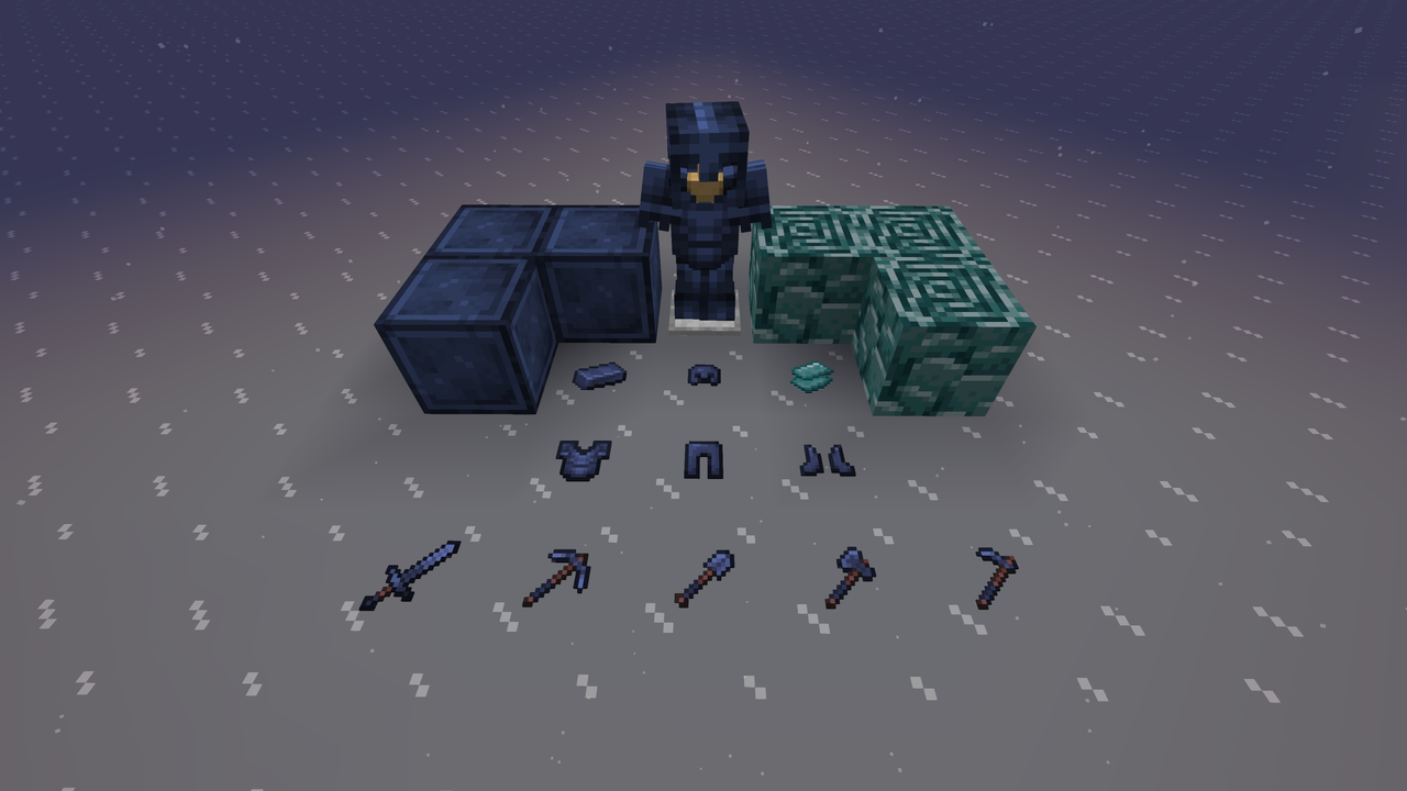 Netherite to Saronite (Death Knight Armour's metal) Conversion Pack ...