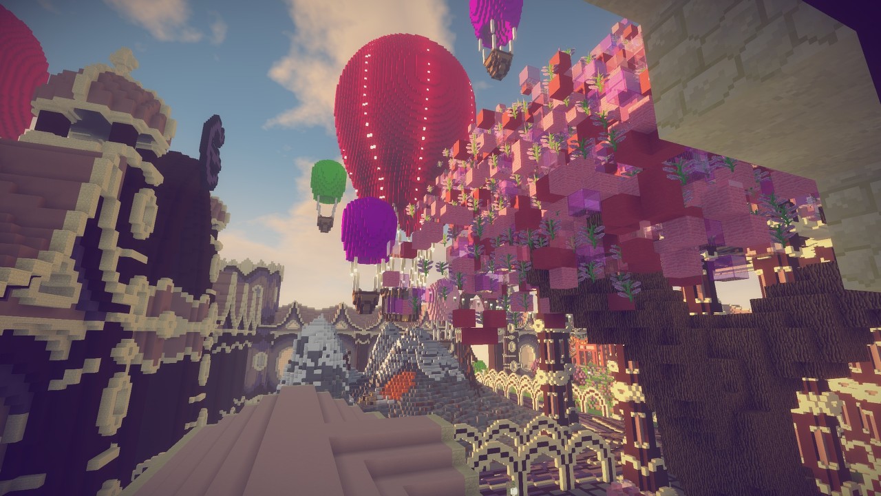 Spawn Faction 400x400 (Japanese Style) Minecraft Map