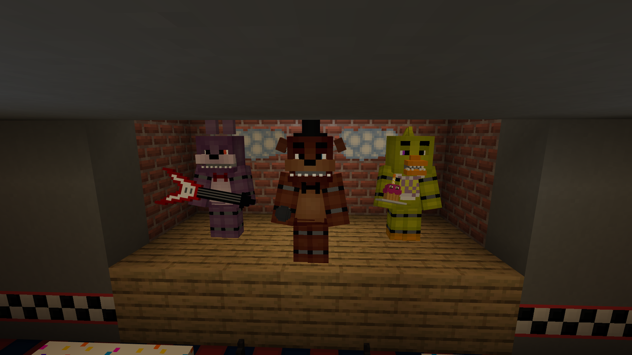 MNaF 1 {Bedrock Edition} Minecraft Map