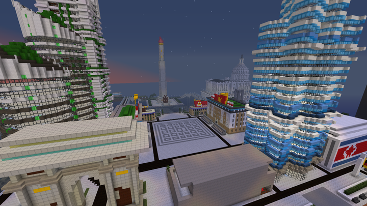 Night City Minecraft Map