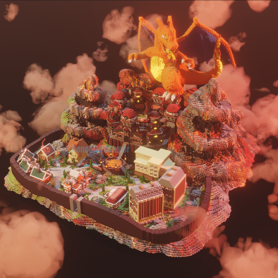 » Pixelmon Builds Gyms - Pokemon Minecraft Map