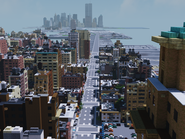 Manhattan in 1995 (Midtown) Minecraft Map