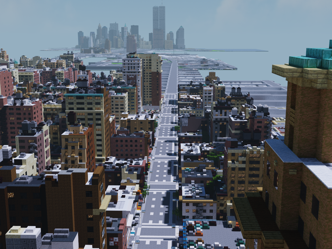 Manhattan in 1995 (Midtown) 1.20.1 Minecraft Map
