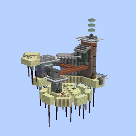 Sci-Fi BedWars Minecraft Map