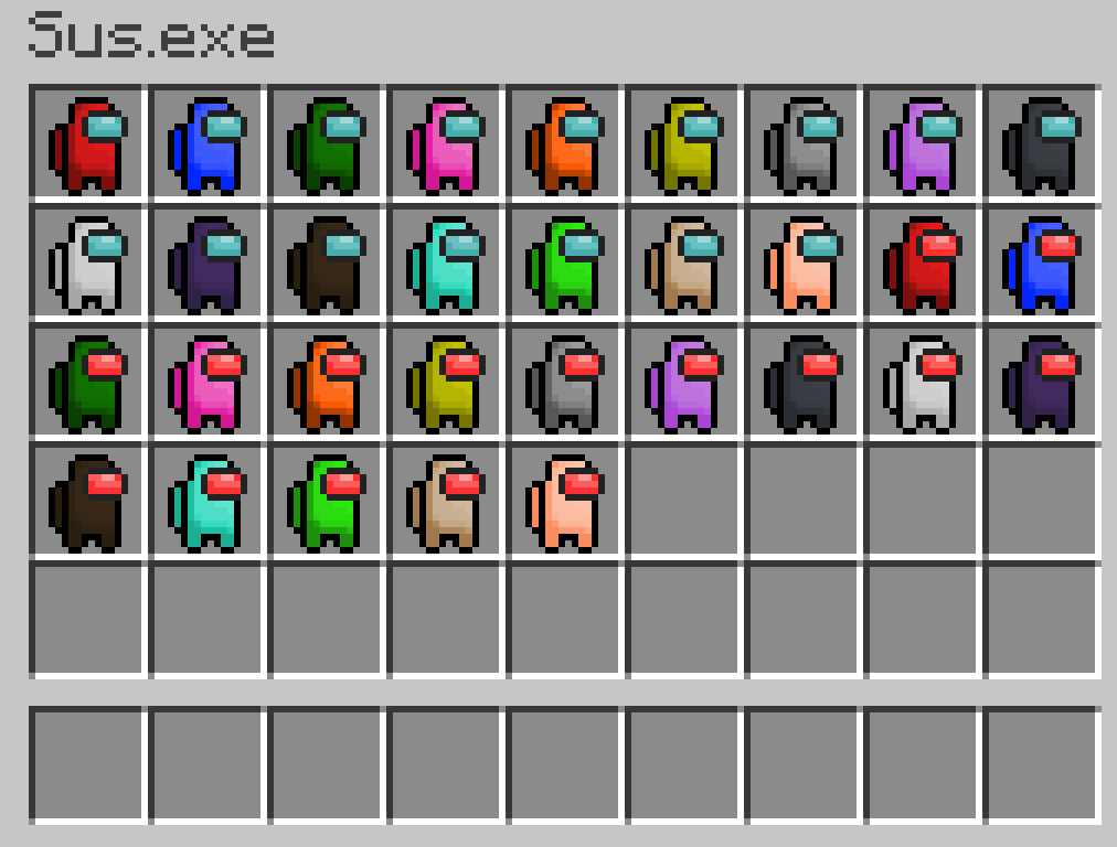 Sus.exe Minecraft Mod