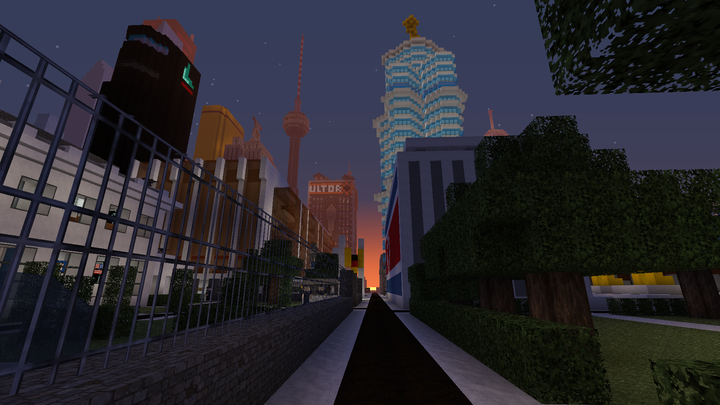 Night City Minecraft Map