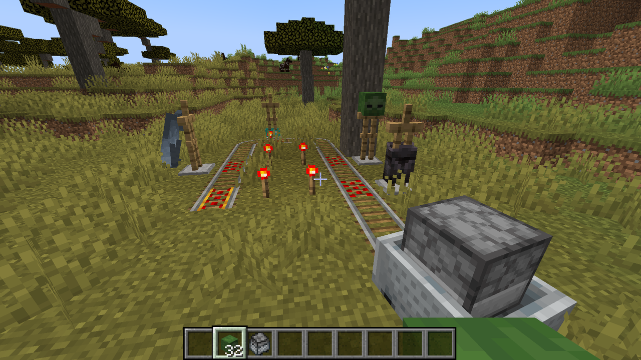 Minecart with Dispenser Minecraft Data Pack