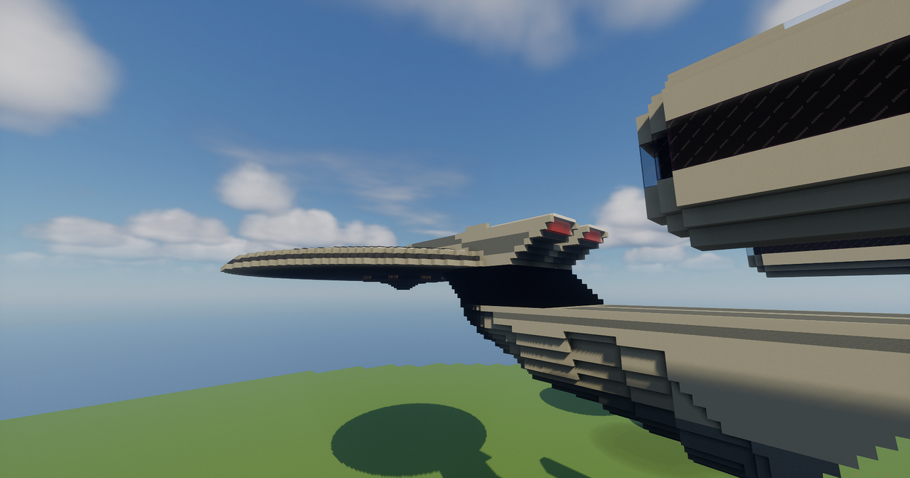Star Trek Starship Builds + Renders Minecraft Map