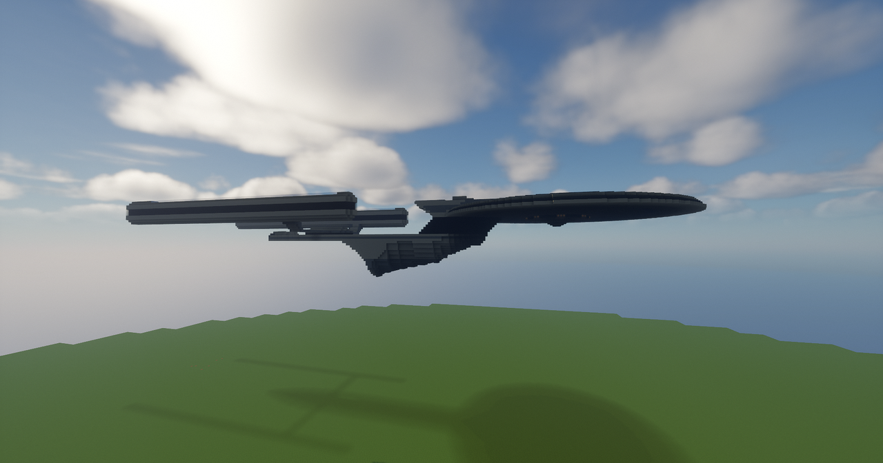 Star Trek Starship Builds + Renders Minecraft Map