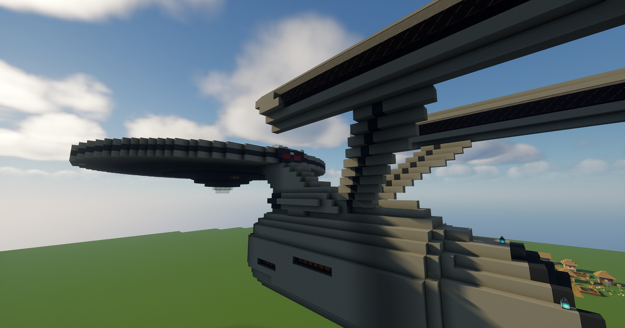 Star Trek Starship Builds + Renders Minecraft Map