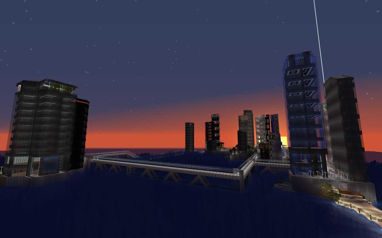 Eiland Stad Minecraft Map