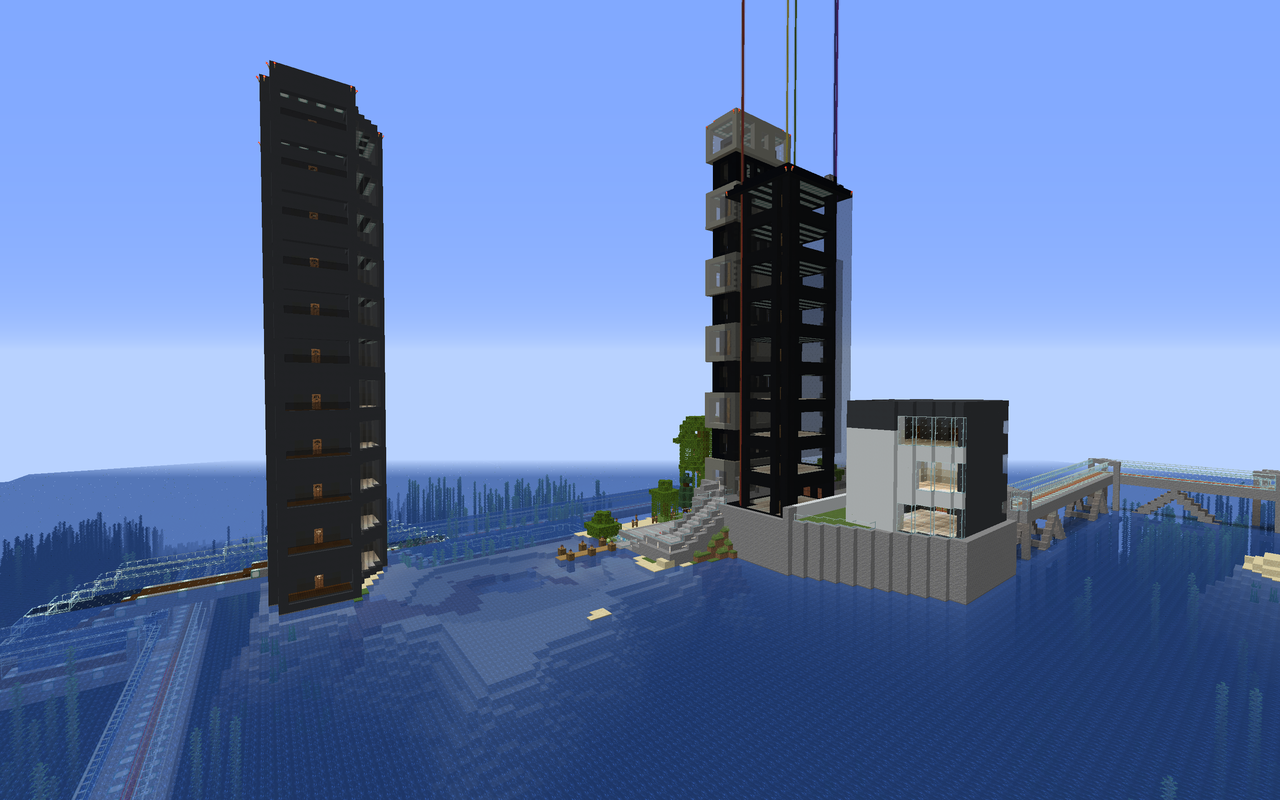 Eiland Stad Minecraft Map