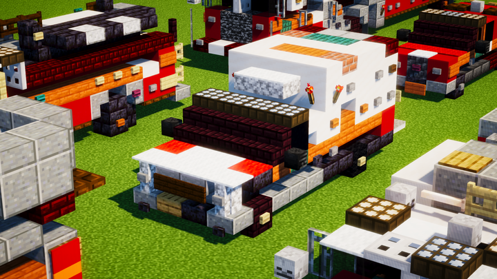 NYC FDNY Fire Department Vehicle Pack Minecraft Map