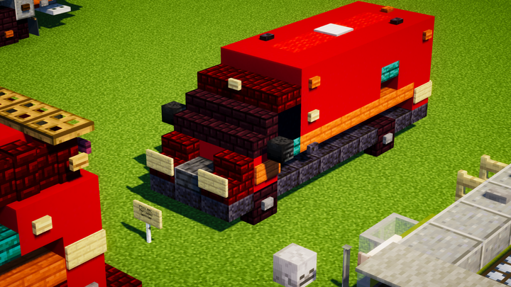 NYC FDNY Fire Department Vehicle Pack Minecraft Map