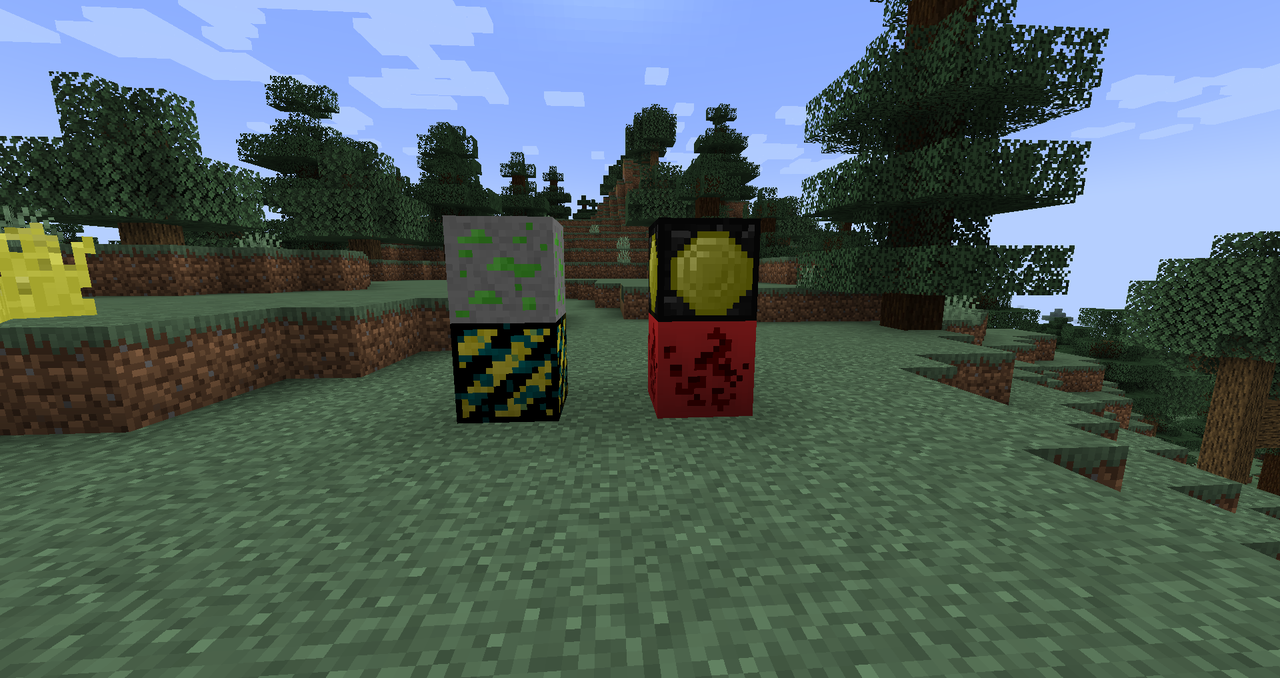 Yellow Dimension Minecraft Mod