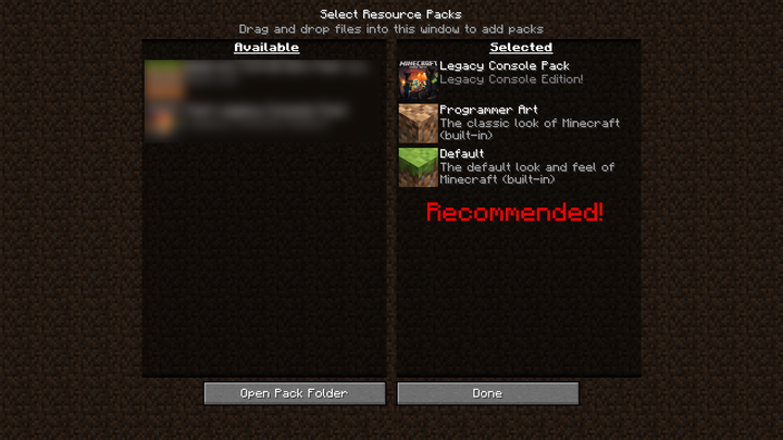 [Graphics Update] Legacy Console to Java 1.19 Minecraft Texture Pack