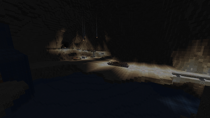 Custom Batcave Minecraft Map