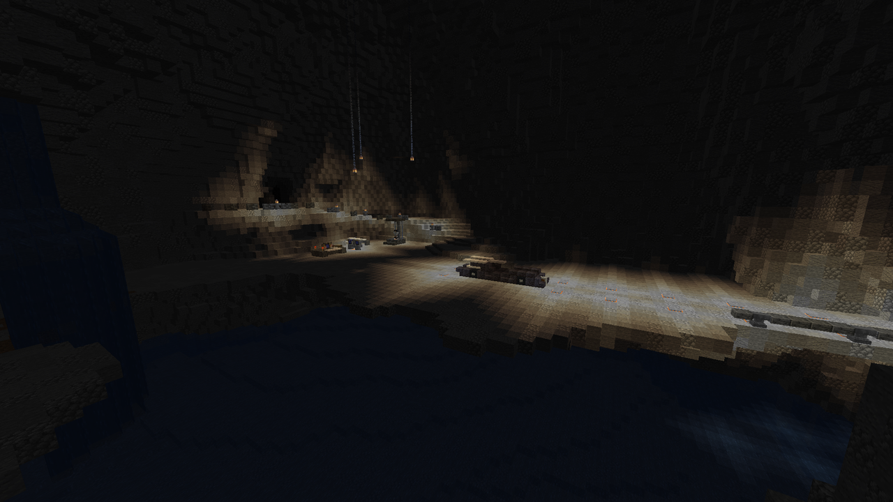 Custom Batcave Minecraft Map