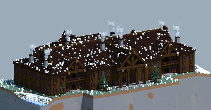Winter Lodge Minecraft Map