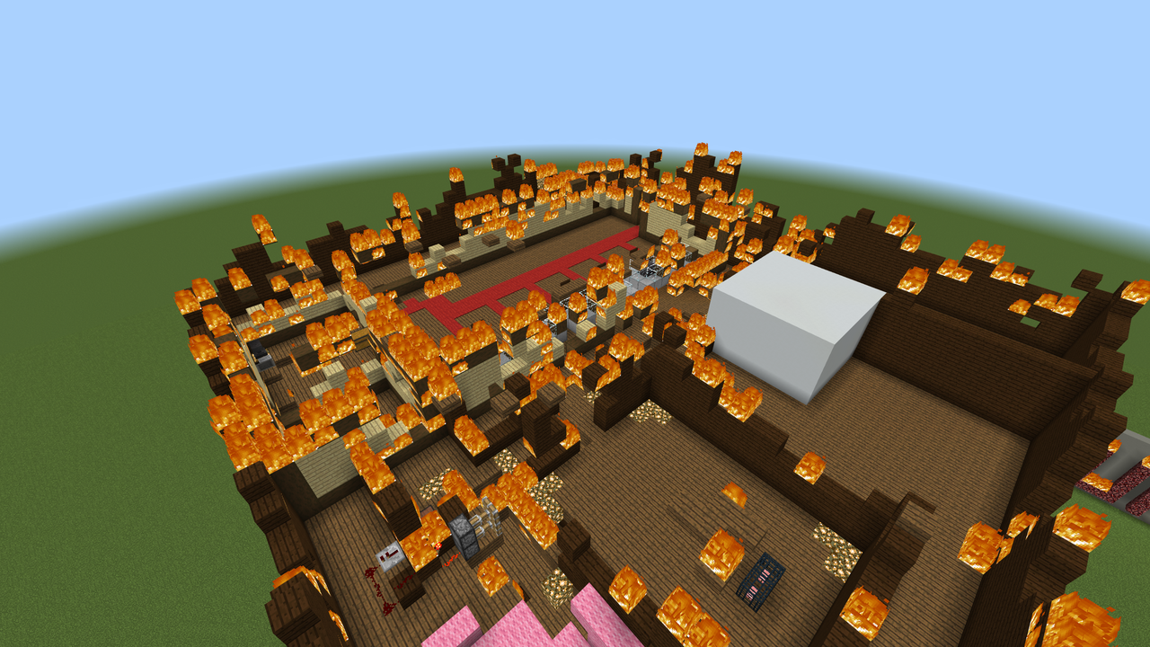The Burning Hotel V.1.0 Minecraft Map