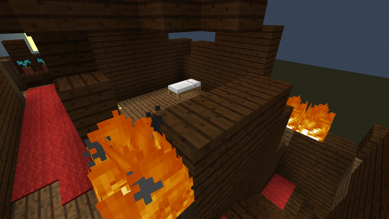 The Burning Hotel V.1.0 Minecraft Map