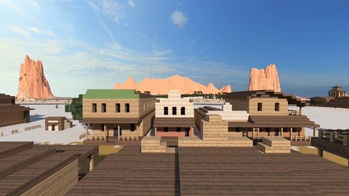 Wild Wild West Minecraft Map