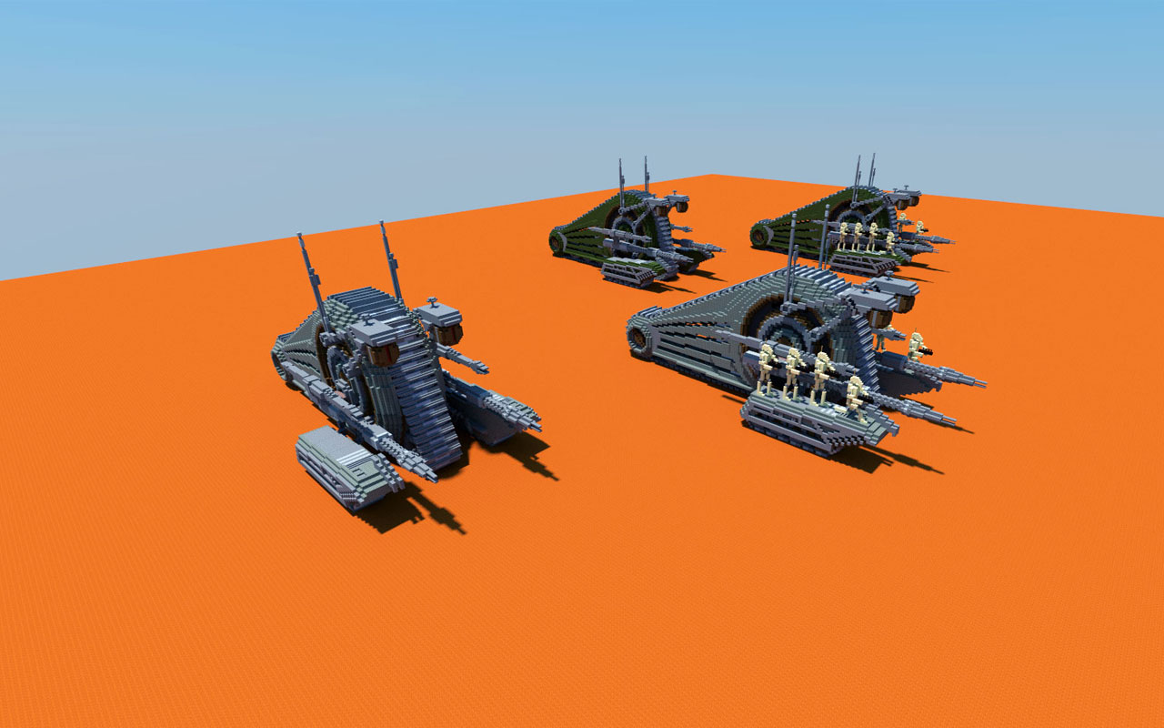 CIS Droid Army Minecraft Map