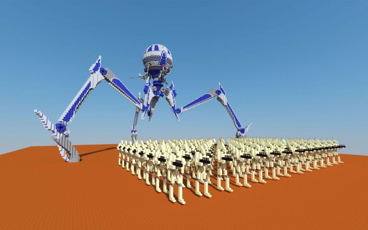 CIS Droid Army Minecraft Map