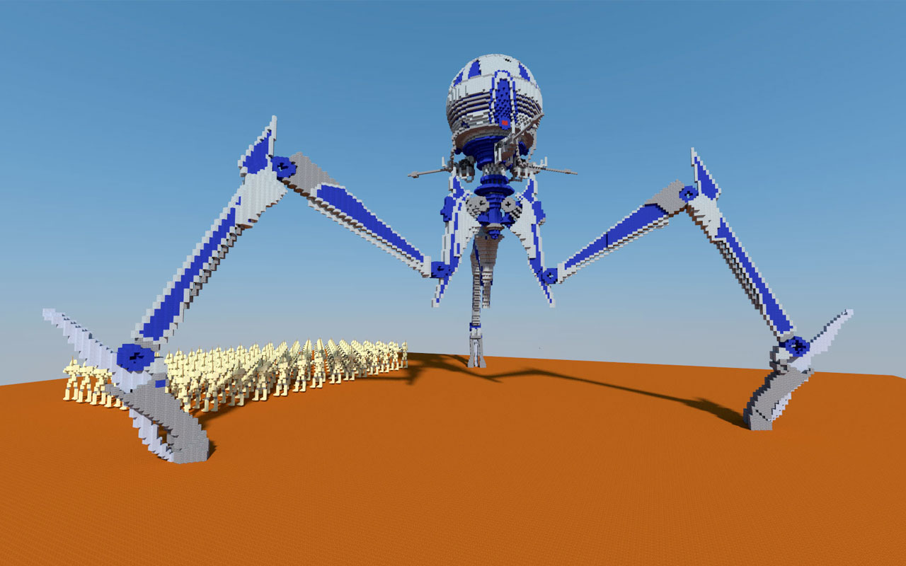 CIS Droid Army Minecraft Map