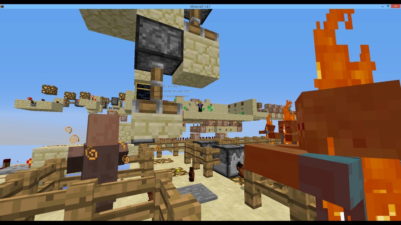 Saving Minecrafter Ryan By TheTechsToner map for 1.8 Minecraft Map