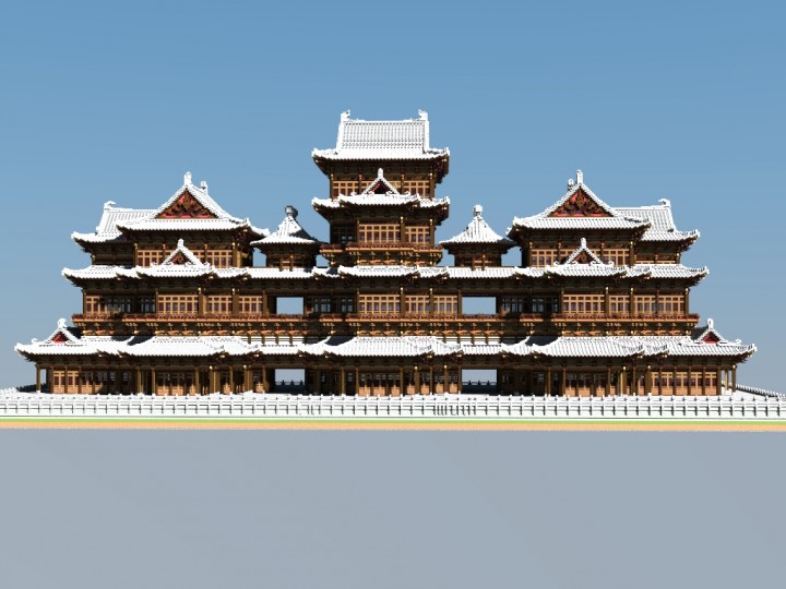 Chinese ancient architecture 3 Minecraft Map