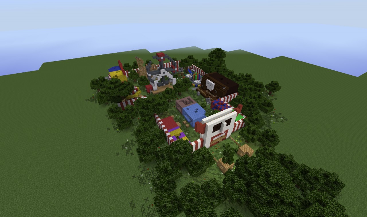 The Carnival Horror Game Minecraft Map