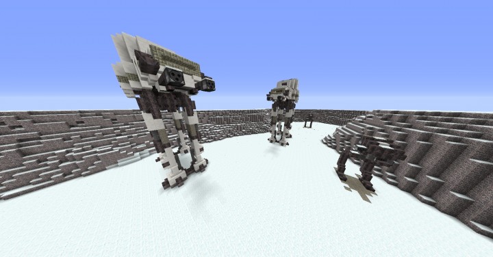Star Wars Hoth Map Minecraft Map
