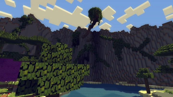 5 Island Server Loby Minecraft Map