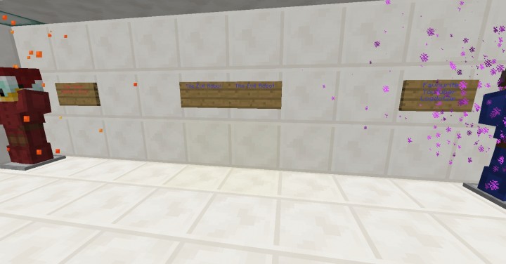 The evil robot Minecraft Map