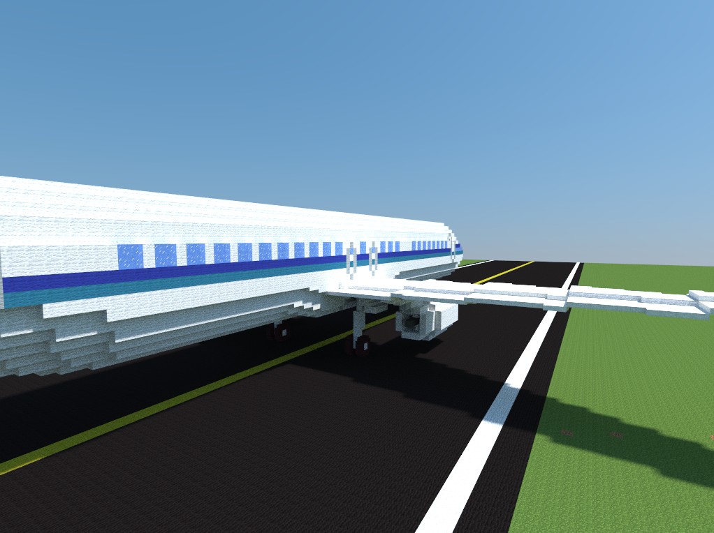 Airbus A320 Minecraft Map