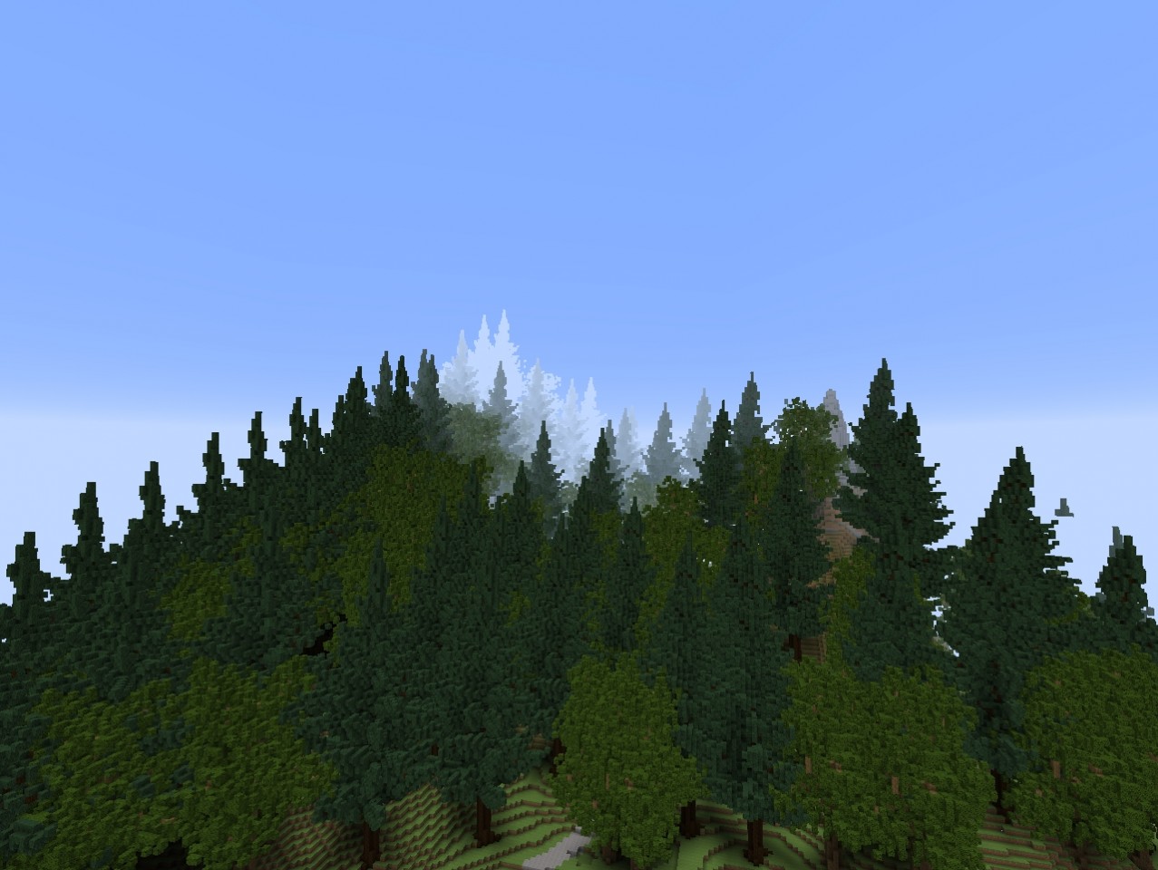 Slope Ski / Bike Park Minecraft Map