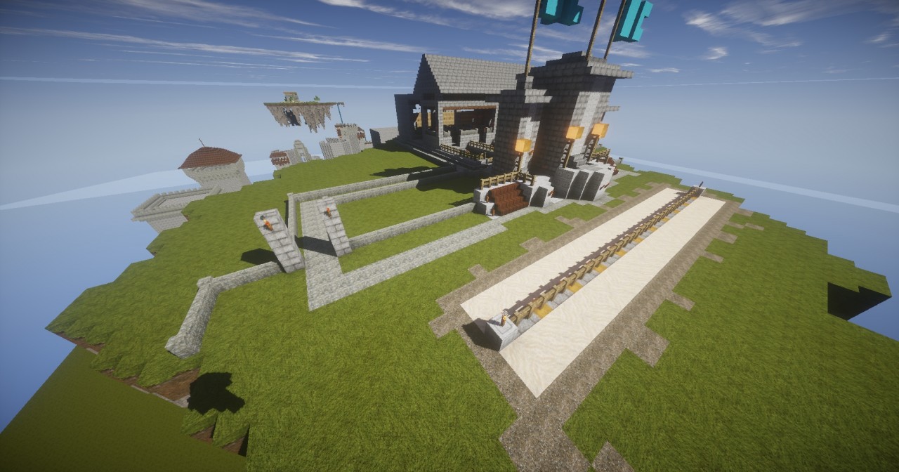 Castle and City [Now with Castle & Port Download!] Minecraft Map