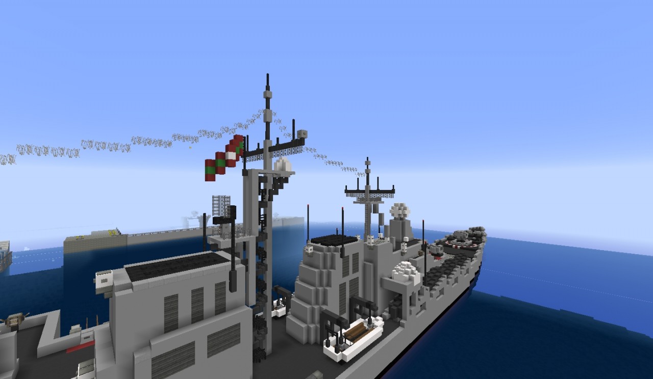 Type-076 Class Cruiser Minecraft Map