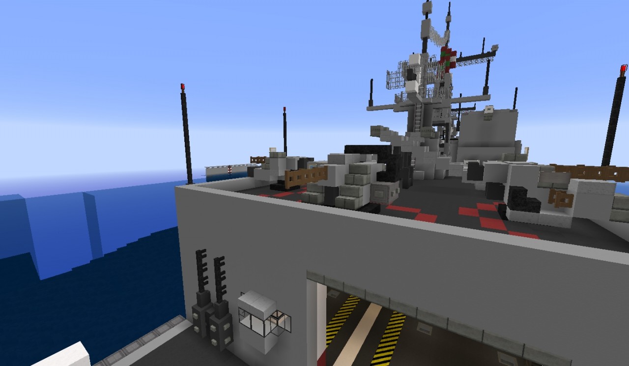 Type-076 Class Cruiser Minecraft Map