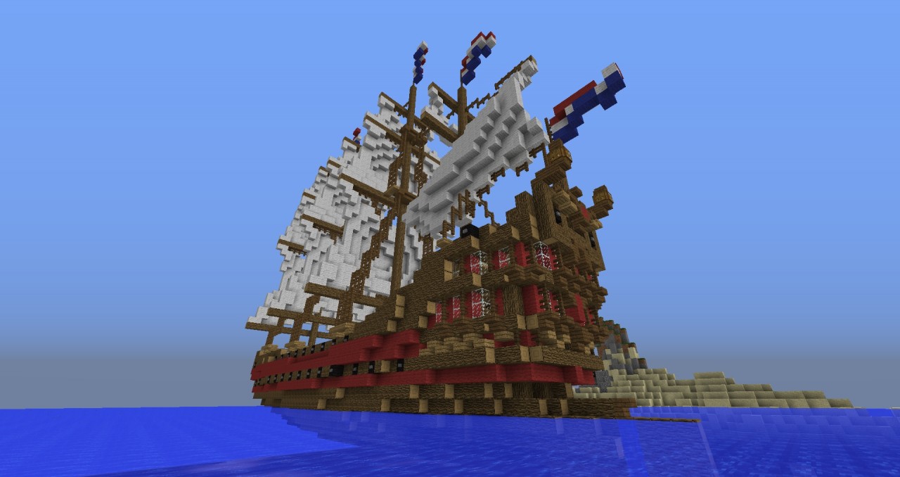Medium Ship Minecraft Map
