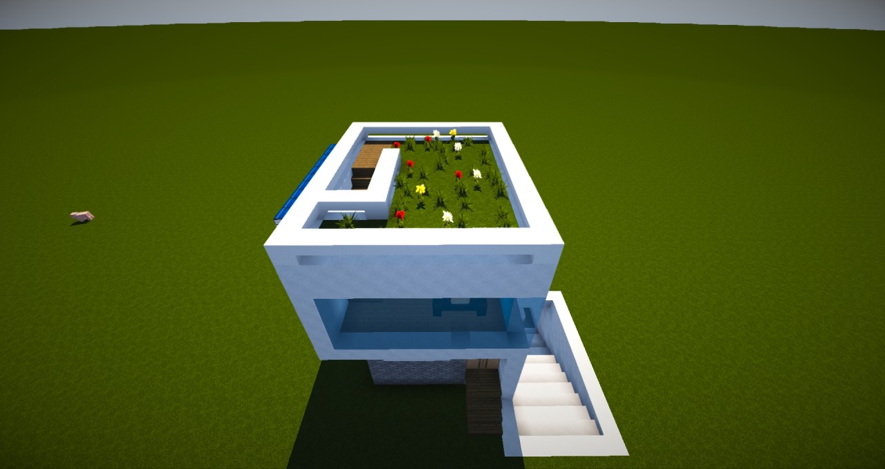 Small Modern House Minecraft Map